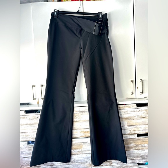 Cache | Pants & Jumpsuits | Vintage Cache Black Flared Pants In A ...